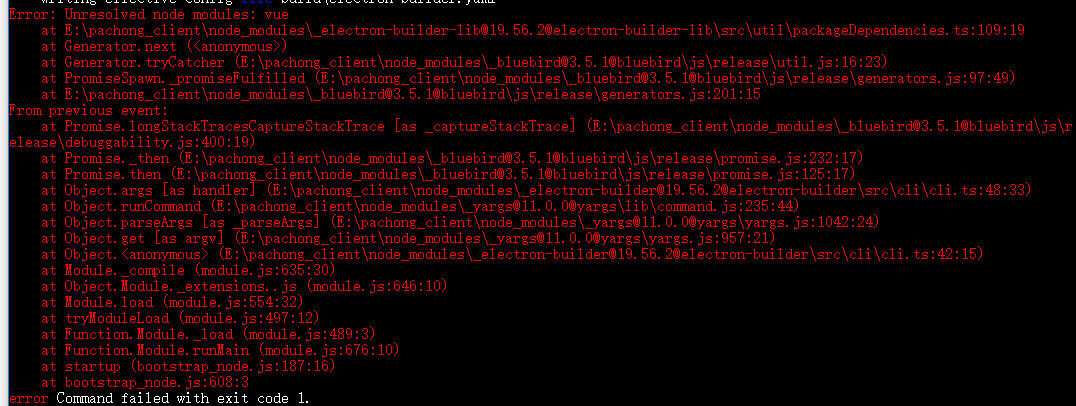 use "yarn build" works incorrectly · Issue #640 · SimulatedGREG/electron-vue · GitHub