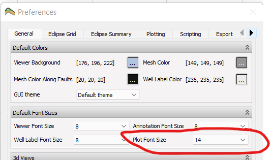 Legend font size does not change · Issue #8539 · OPM/ResInsight · GitHub