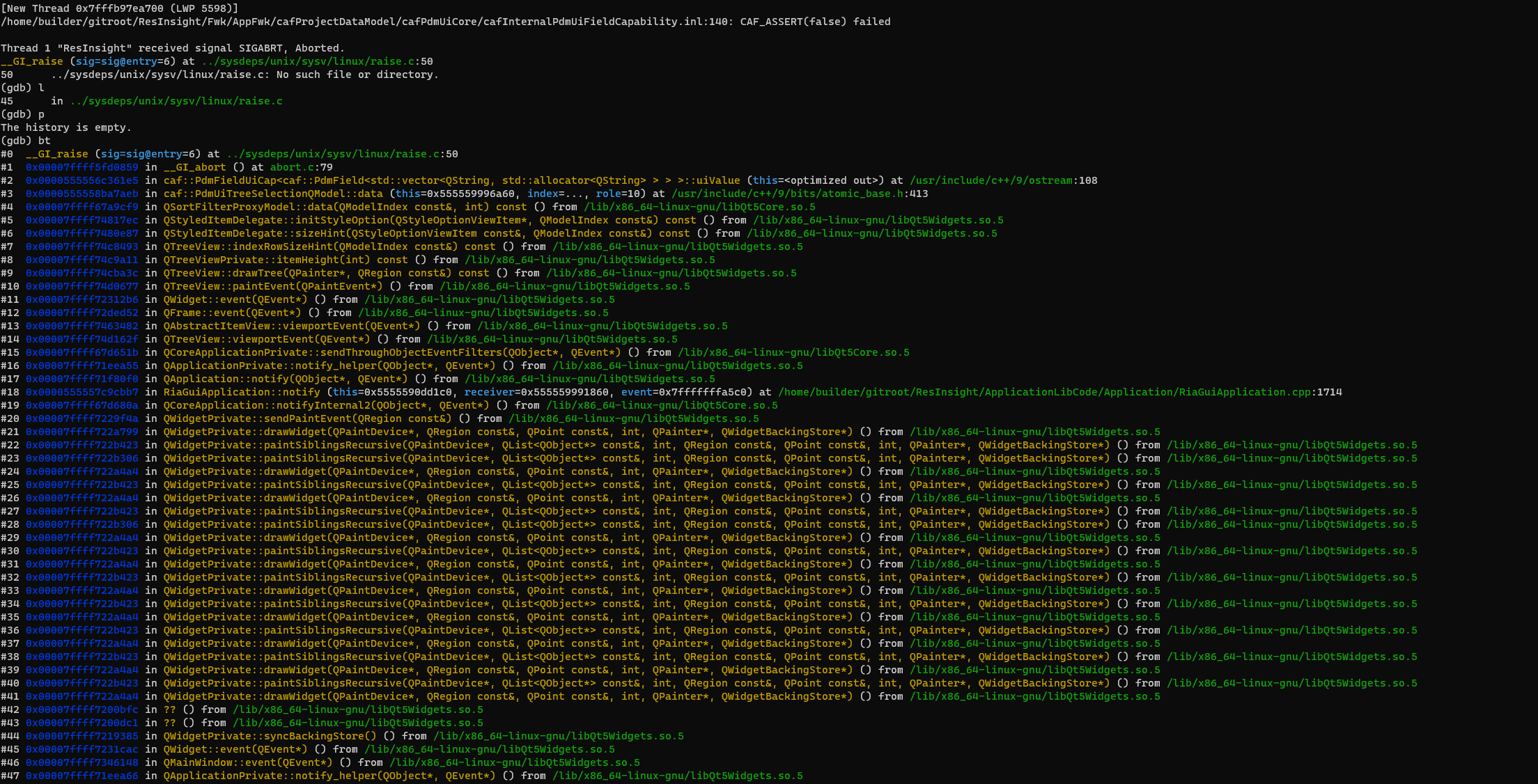 Ensemble Summary Import : Crash when importing ensemble · Issue #8592 · OPM/ResInsight · GitHub