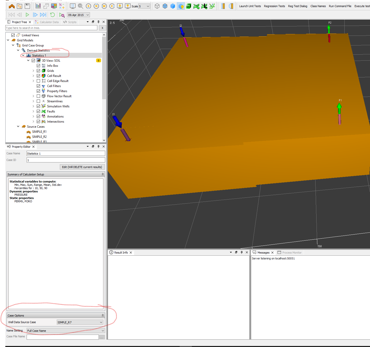 Grid case group: Simulation wells not showing · Issue #9686 · OPM/ResInsight · GitHub