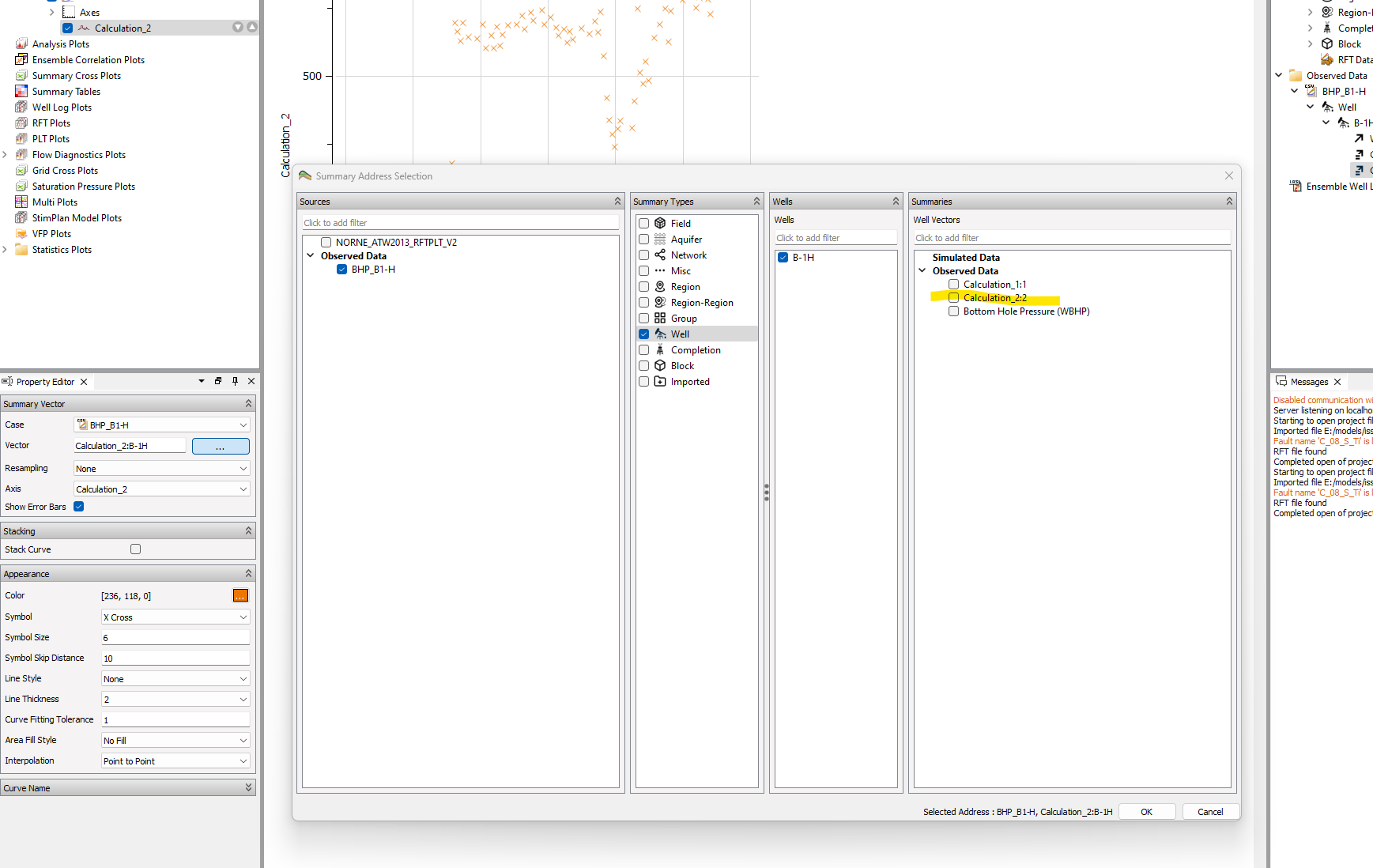 Missing Update Of Gui For Summary Address Selection · Issue 10017 