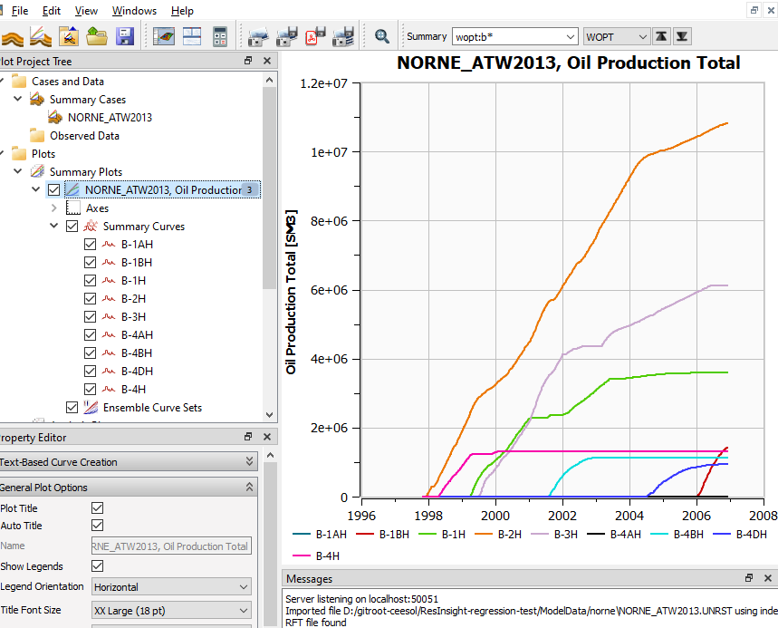 Summary Stacked Curves : Toggling stacked curves ends up with same color for all curves · Issue ...