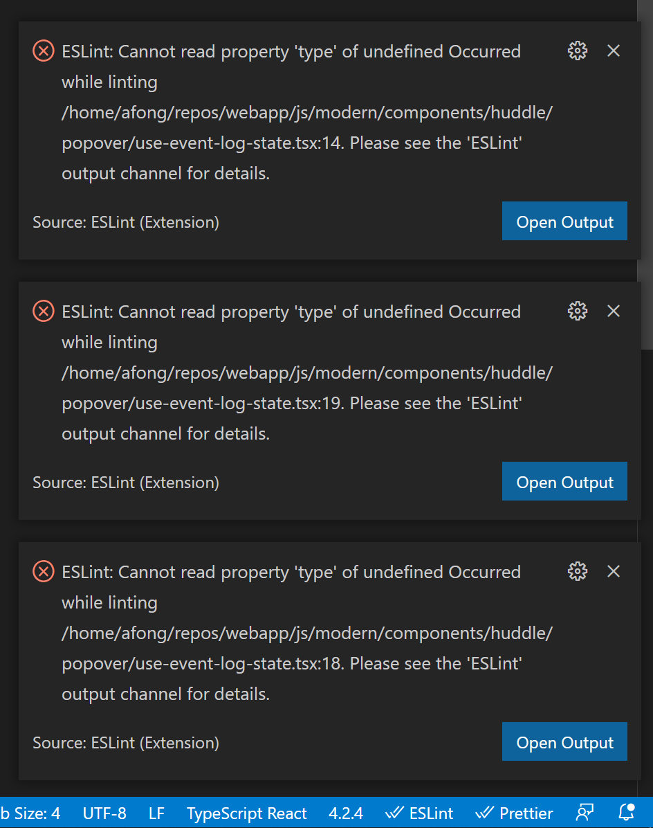 Make Notificiations Less Obtrustive For Extension Errors · Issue 124965 · Microsoftvscode · Github