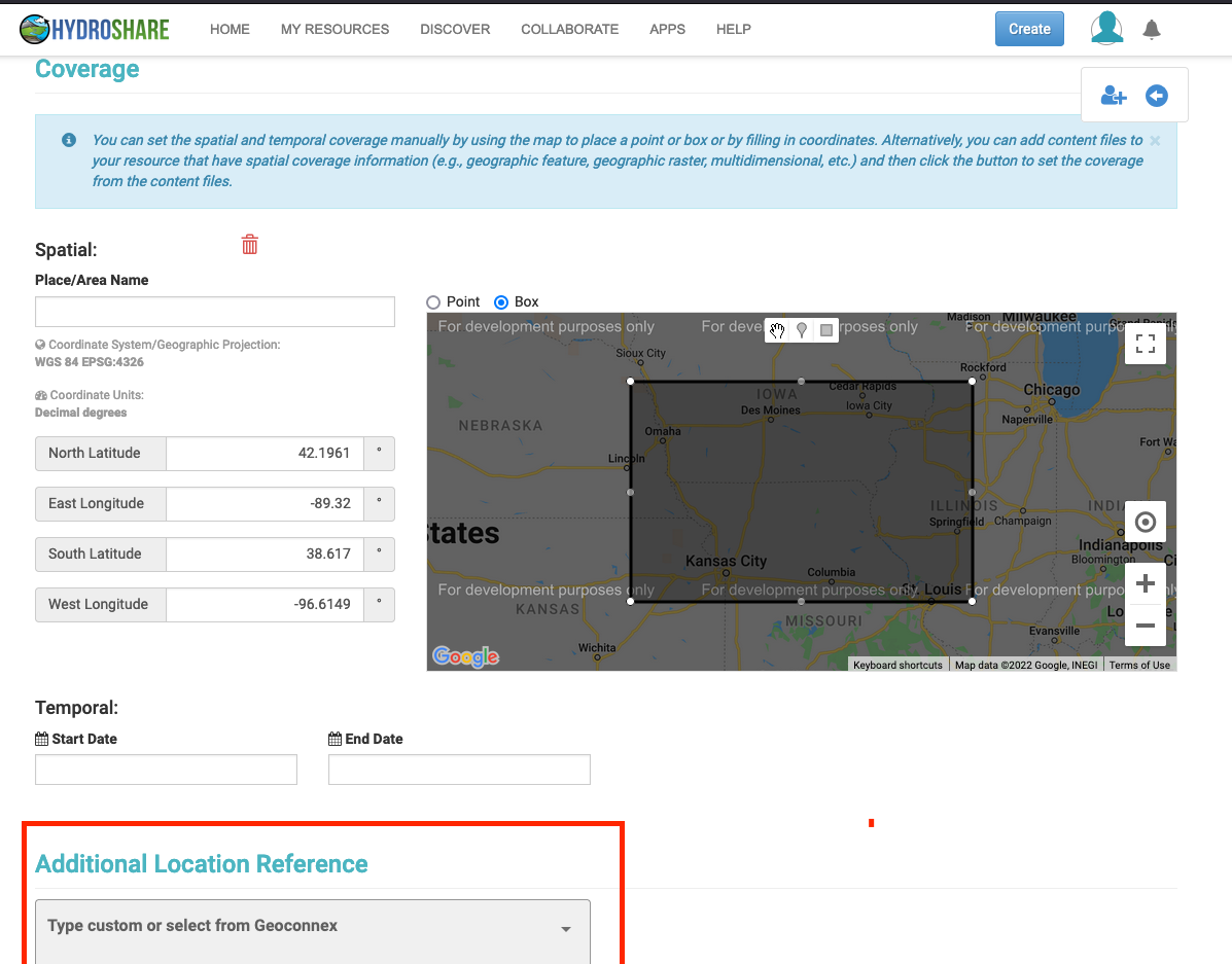 Integration with Geoconnex reference collections · Issue #4566 · hydroshare/hydroshare · GitHub
