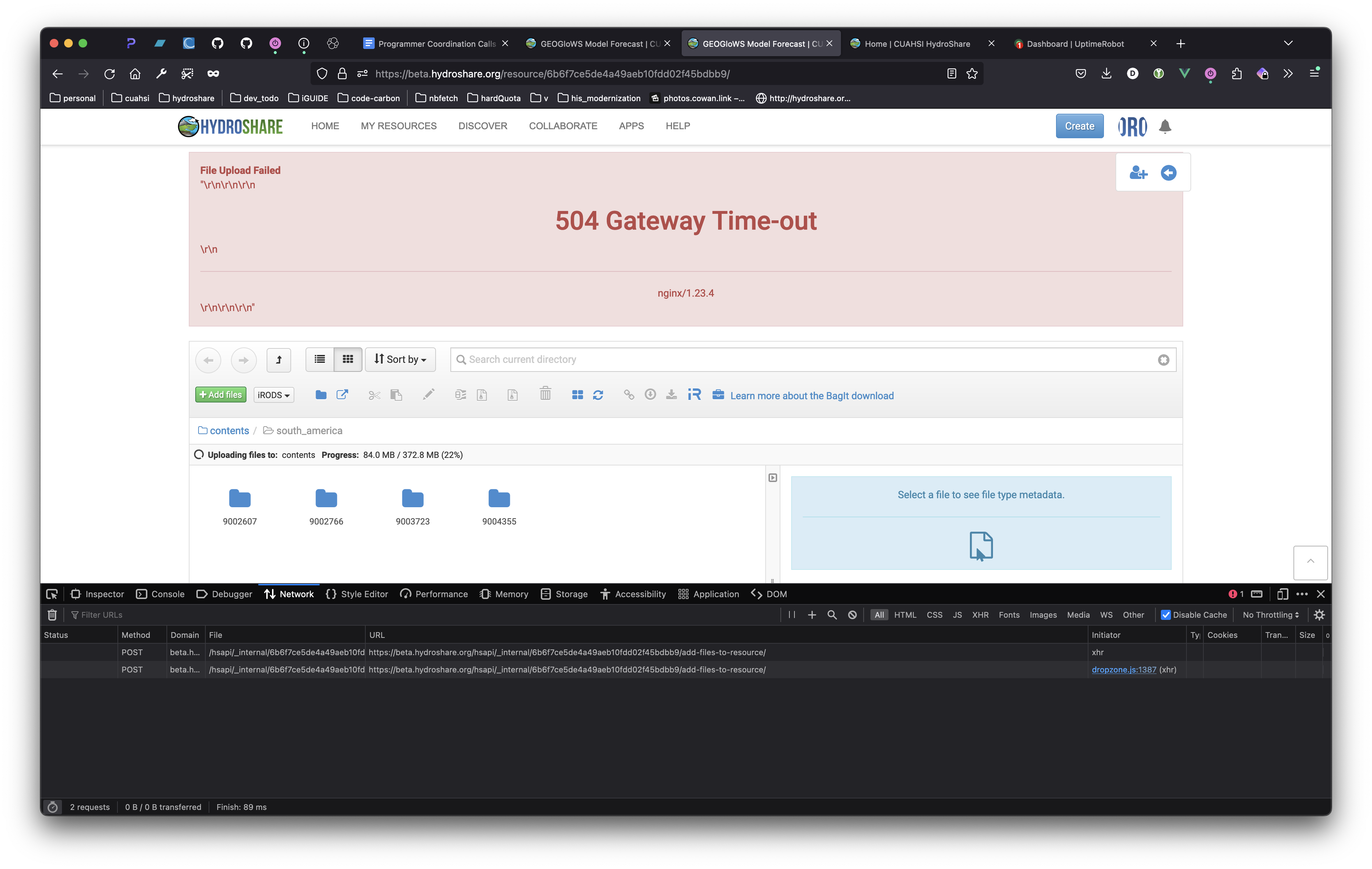 Limit Number Of Files In Resource Directory Issue 5158 Hydroshare