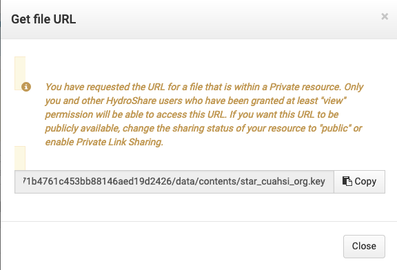 Get File Url Styles Are Broken · Issue 5222 · Hydrosharehydroshare 3780