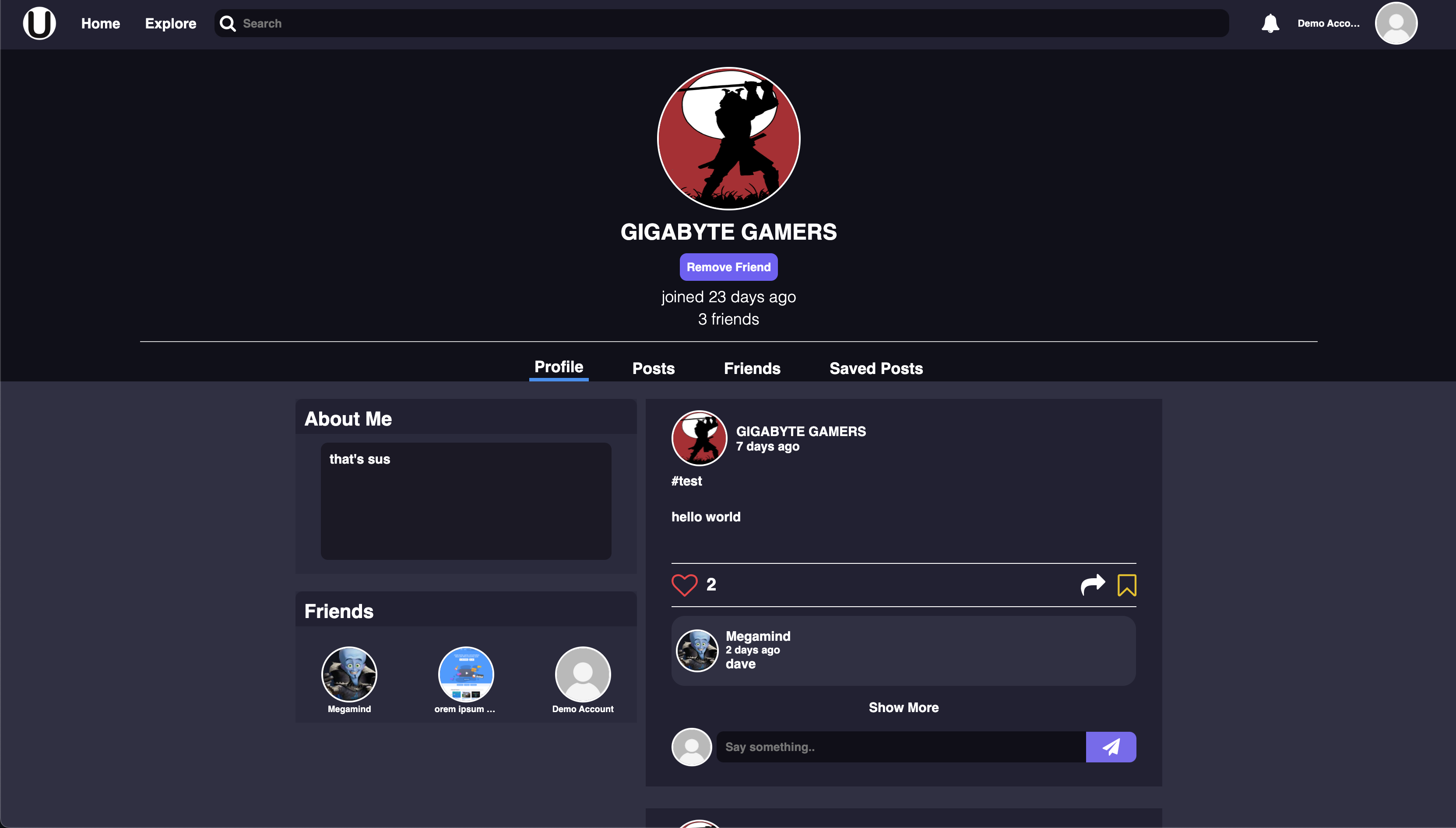 GitHub - jediknight813/ultima-lectio: a facebook clone made using a MERN stack for the odin project.
