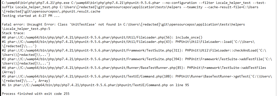 Unit Testing in OSPOS · Issue #3235 · opensourcepos/opensourcepos · GitHub