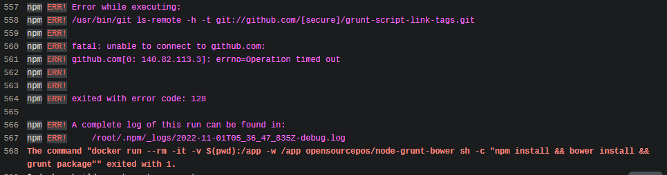 CI4: Travis CI build errors · Issue #3584 · opensourcepos/opensourcepos · GitHub