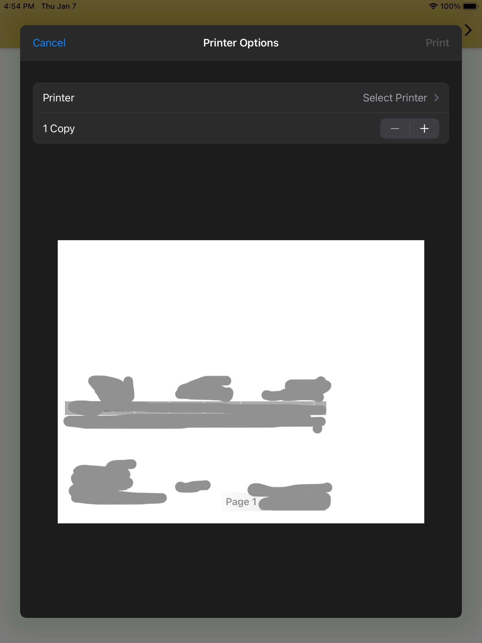 iOS: Printing library does not print anything but (a4 portrait) mode on ...