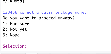 Make check_package_name optional when creating template app? · Issue #18 · ThinkR-open/golem ...