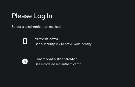Authenticator method selection broken in 2021.10.1-rc1 · Issue #1645 ...