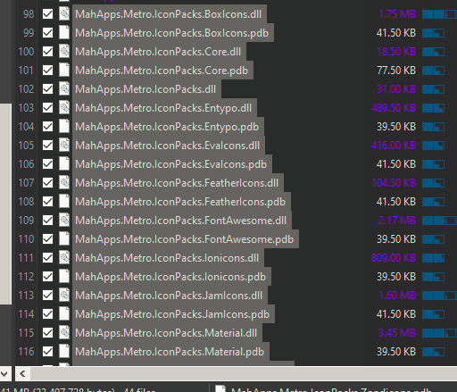 Need to Bundle All IconPacks? · Issue #183 · MahApps/MahApps.Metro.IconPacks · GitHub