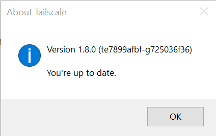 wgengine.NewUserspaceEngine: Error starting session: The system cannot find the path specified ...