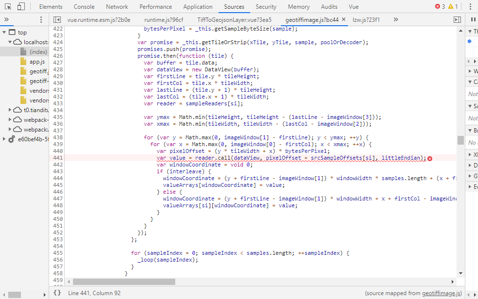 Uncaught (in promise) RangeError: Offset is outside the bounds of the ...