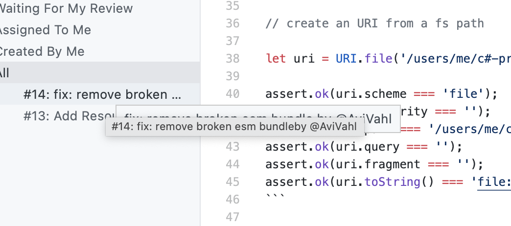 Double Tooltip · Issue 111756 · Microsoftvscode · Github 