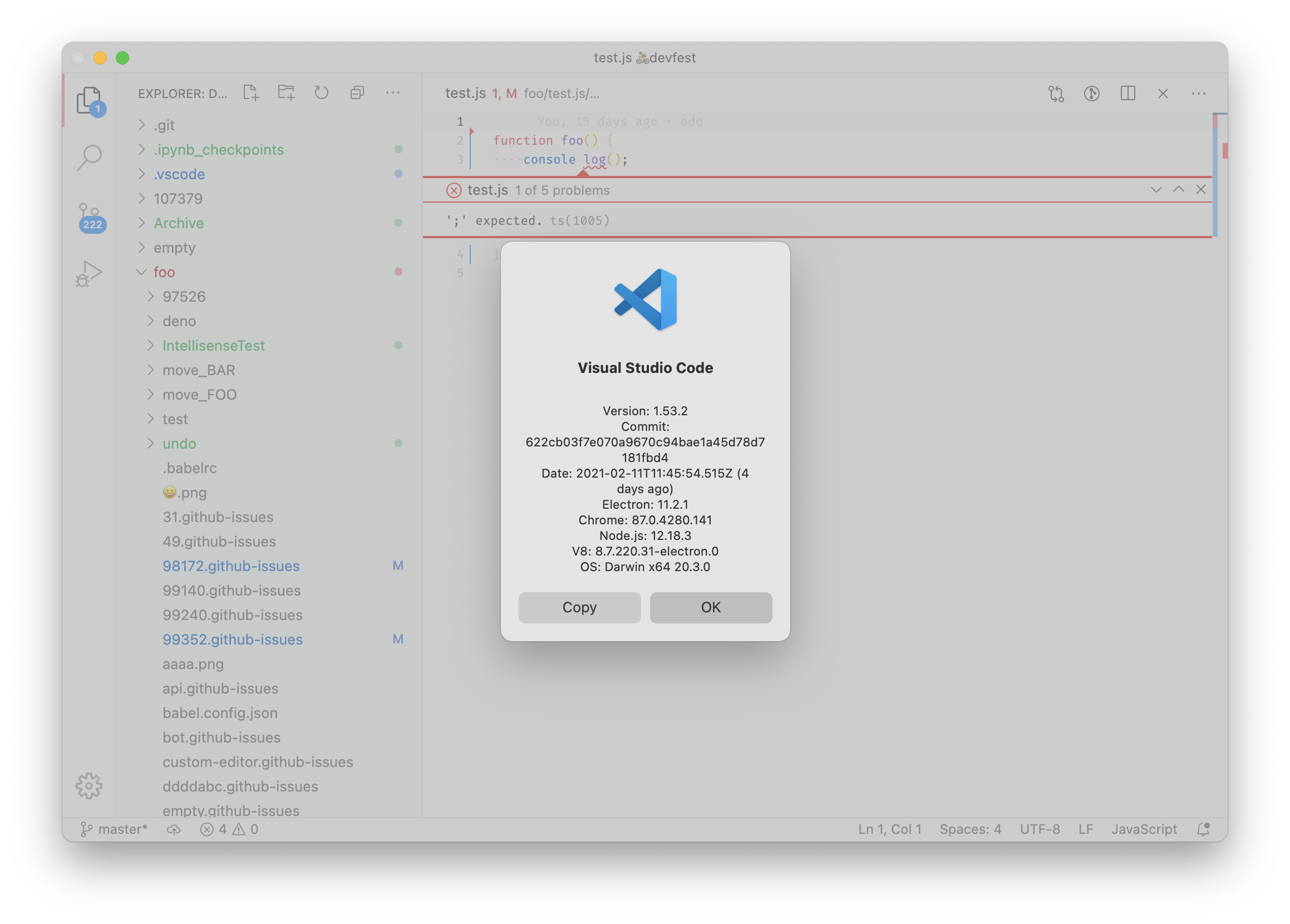 Errors and warnings not highlighted in the code (JS, ESLint) · Issue ...