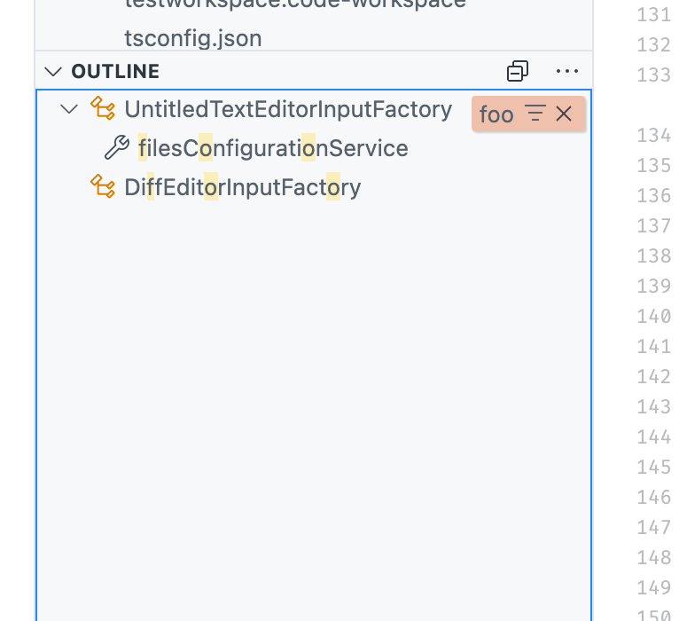 Add search to Outline panel · Issue #117235 · microsoft/vscode · GitHub