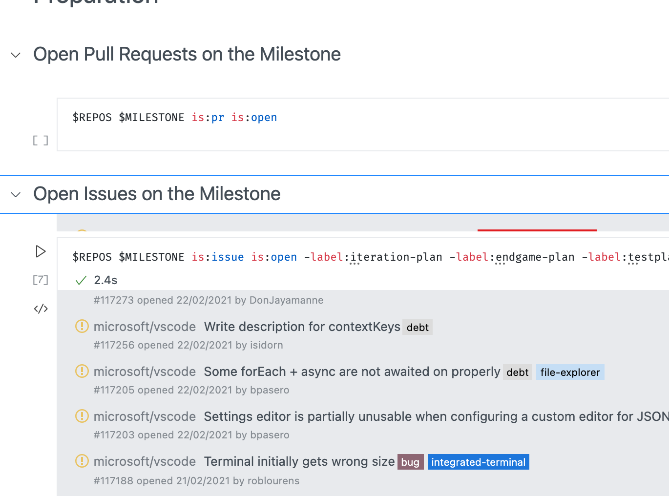 Notebook Screen Cheese · Issue 117334 · Microsoftvscode · Github