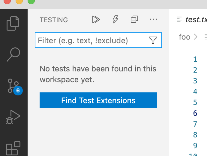 Empty test explorer view · Issue #115007 · microsoft/vscode · GitHub