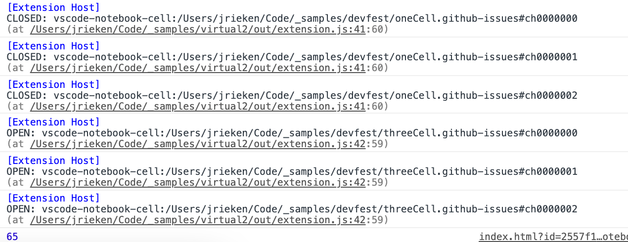 Notebook Errors From Renamed File Persist · Issue 119191 · Microsoftvscode · Github