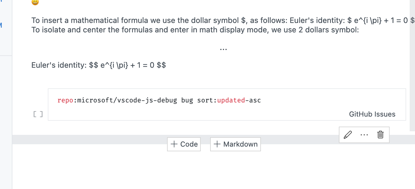 Empty Markdown Cell Isnt Rendered Nice · Issue 119576 · Microsoftvscode · Github