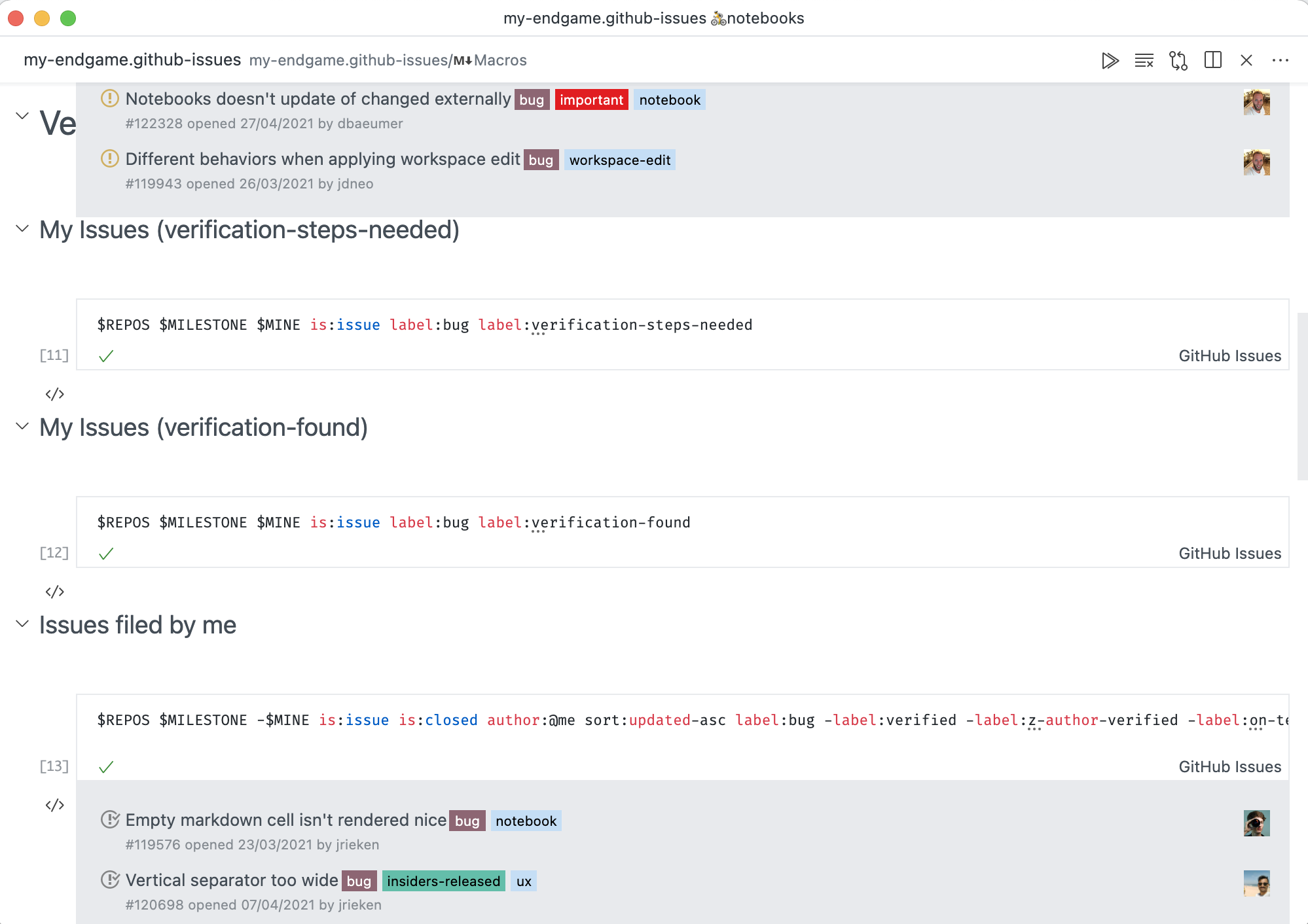 Notebook screen cheese · Issue #122359 · microsoft/vscode · GitHub