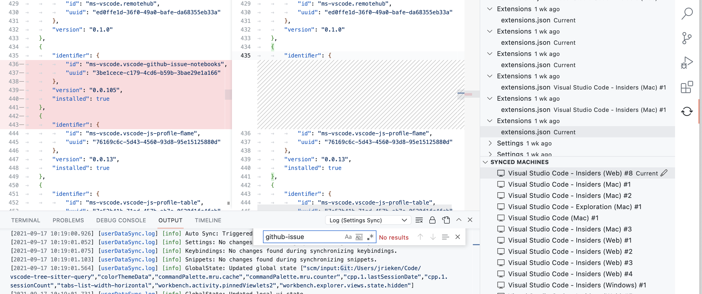 Setting uninstalled extension... · Issue #132657 · microsoft/vscode ...