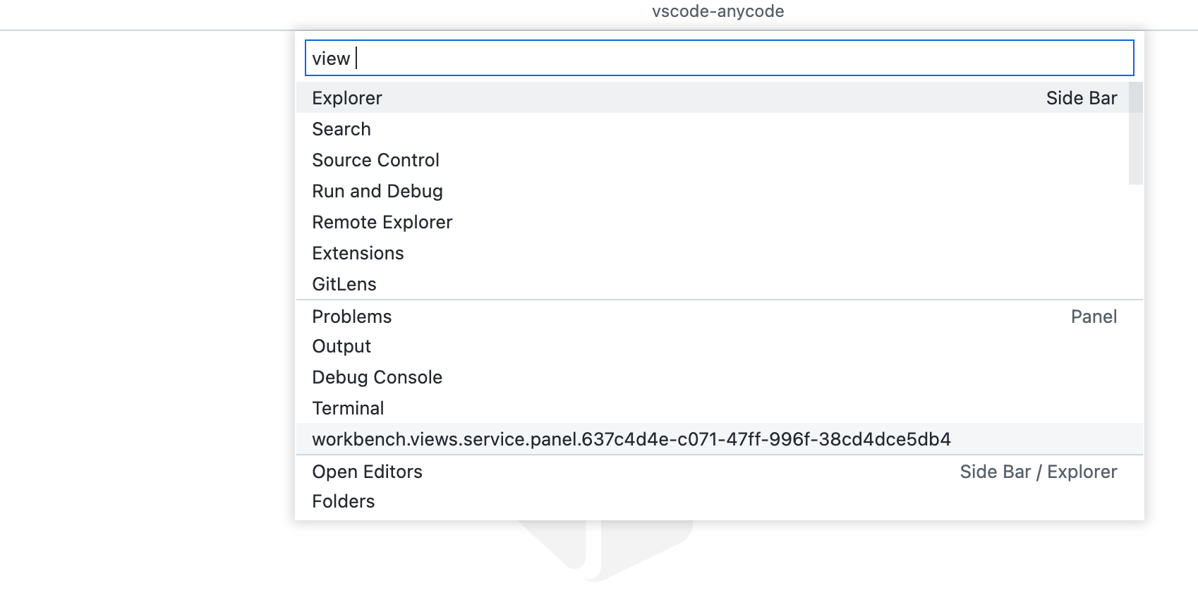 Timeline panel leaks internal (?) name · Issue #134208 · microsoft/vscode · GitHub