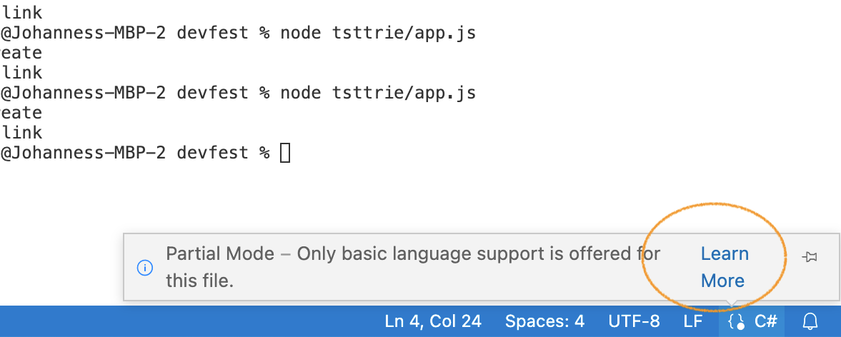 Command link in language status wrap · Issue #134554 · microsoft/vscode ...