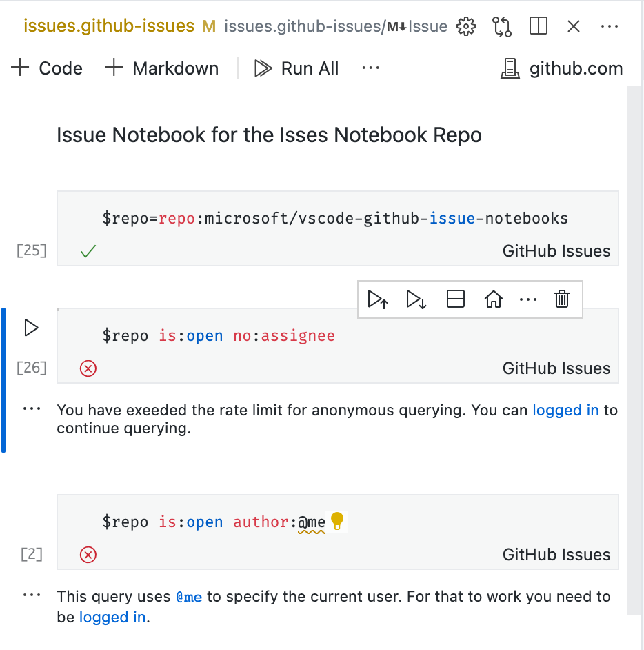 When Rate Limiting Happens Ask For Auth Using The Modal · Issue 110 · Microsoftvscode Github