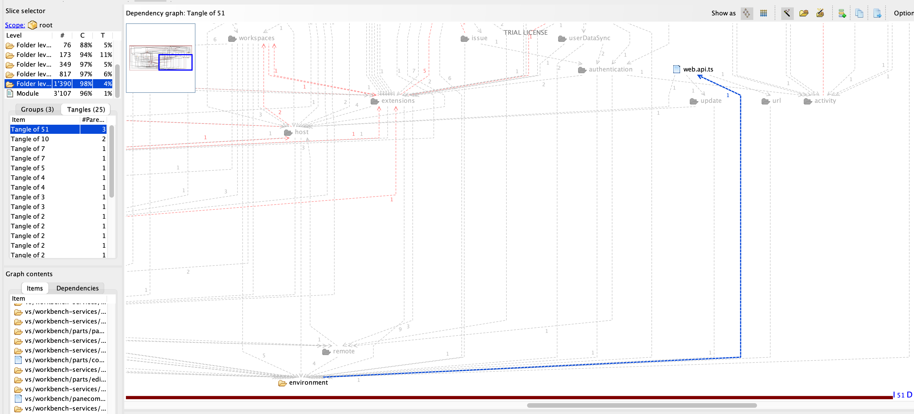 Tangle: Revisit `web.api.ts` dependency in `environmentService` · Issue ...