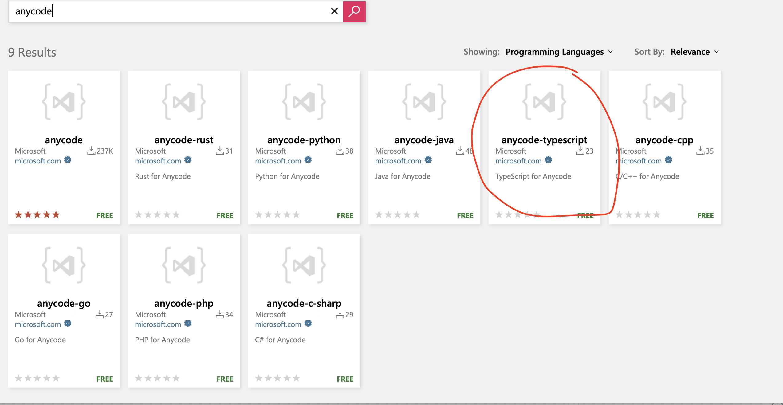 anycode-typescript not installed and showing up randomly on the Extension Pack tab · Issue ...