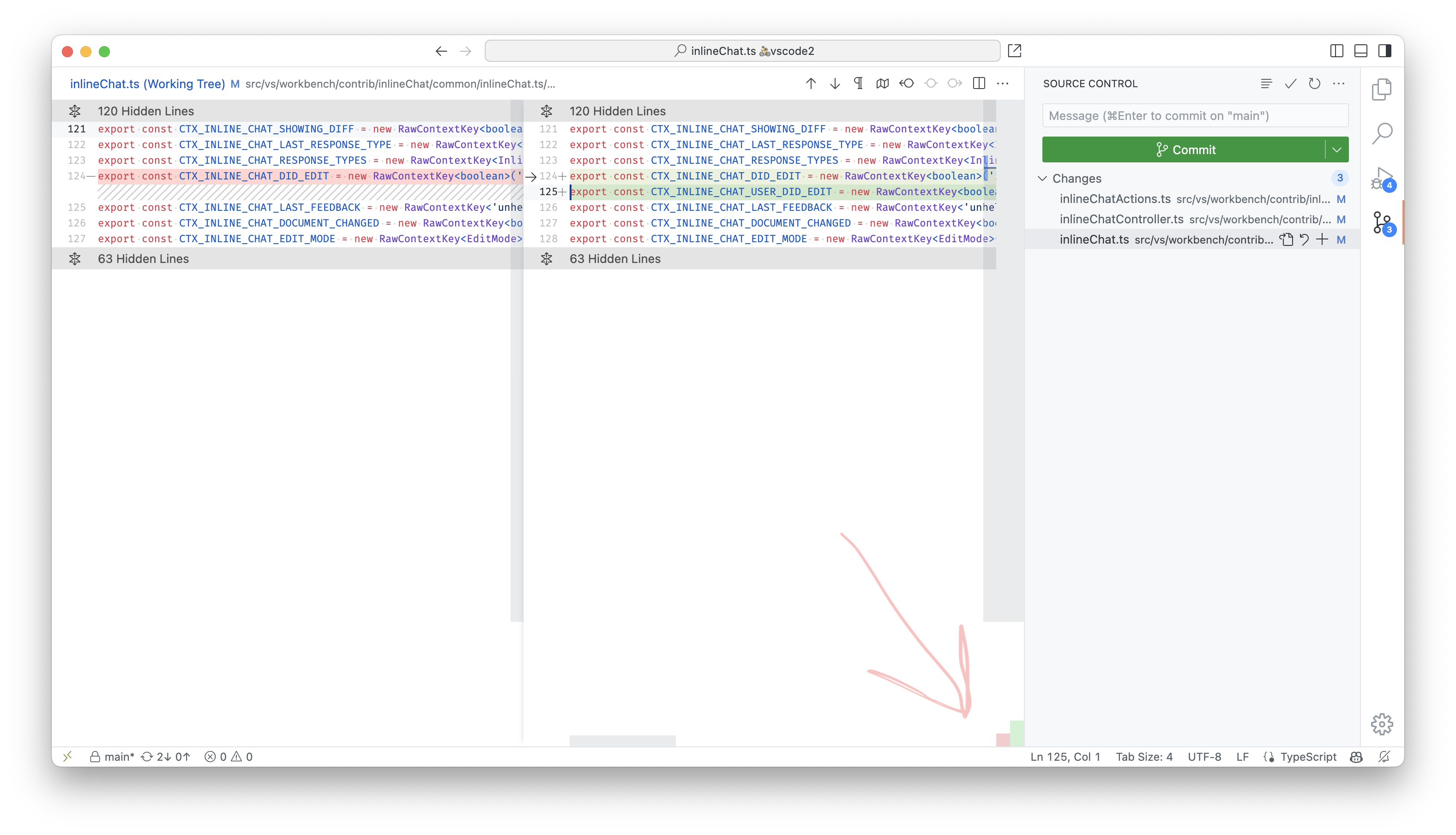 Diffeditor2 Overview Ruler Decorations Look Wrong · Issue 185965 · Microsoftvscode · Github