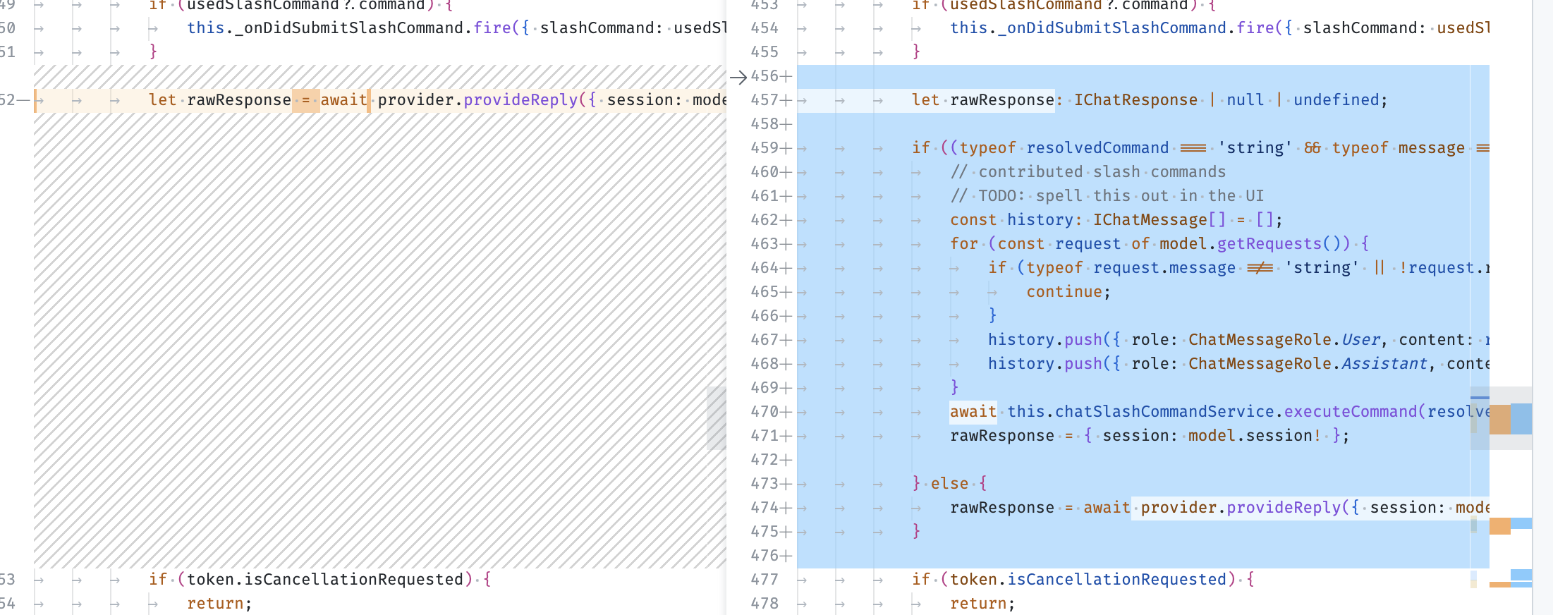 Diff editor shows funny word alignments · Issue #188060 · microsoft/vscode · GitHub