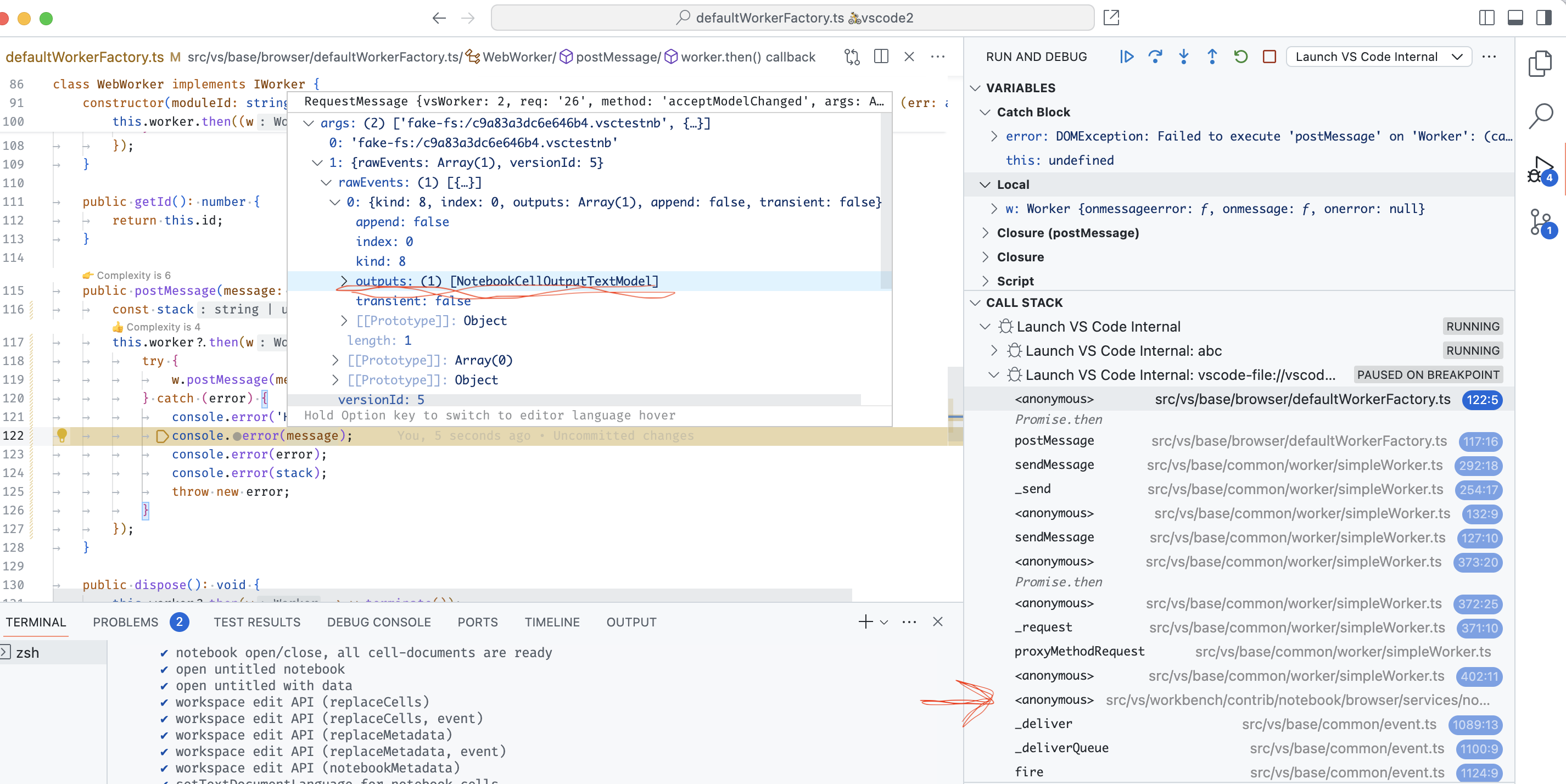 NotebookWorkerService sends bad data · Issue #188347 · microsoft/vscode ...