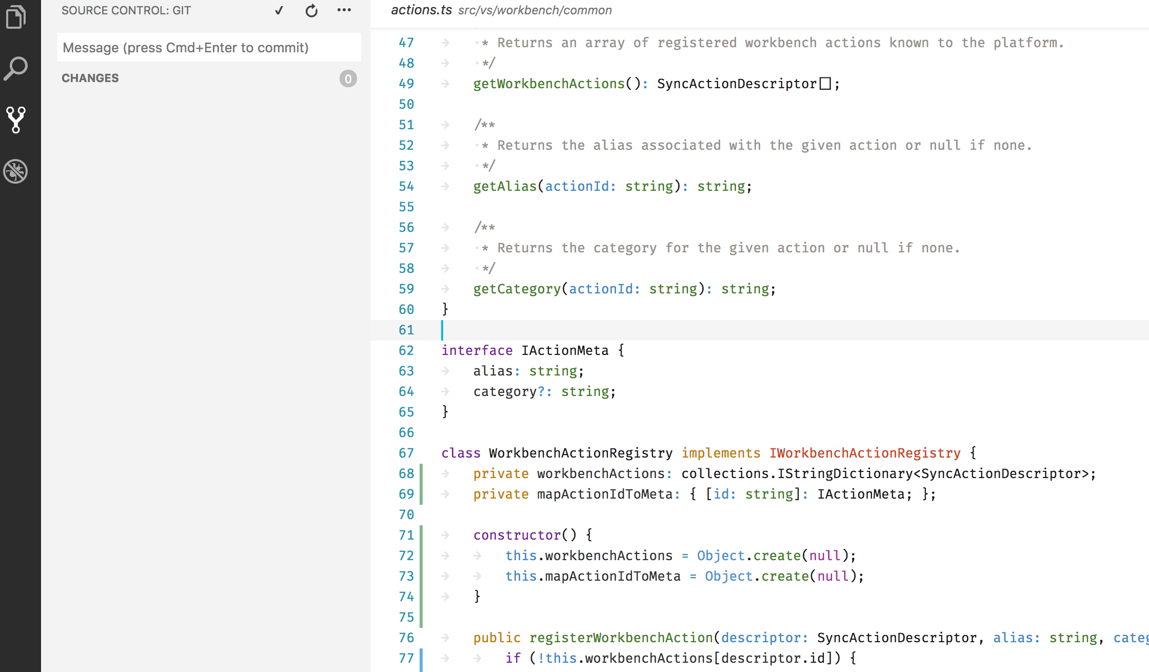 Stale inline diff information · Issue #33790 · microsoft/vscode · GitHub