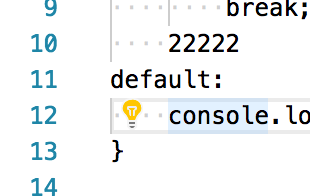 Light bulb for code actions displays only when text is selected · Issue #34724 · microsoft ...