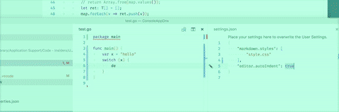 auto-indent results in wrong auto-completion · Issue #34897 · microsoft ...