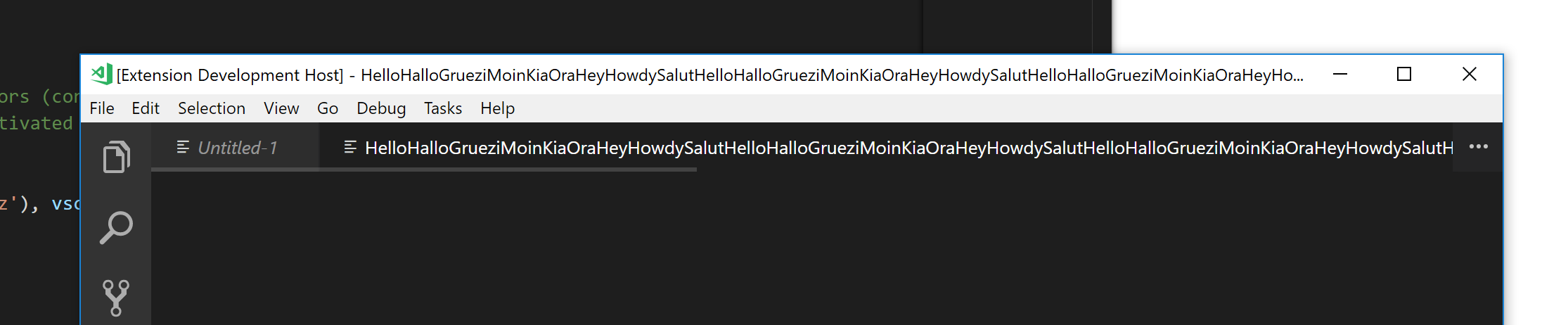 Title not truncated · Issue #44582 · microsoft/vscode · GitHub
