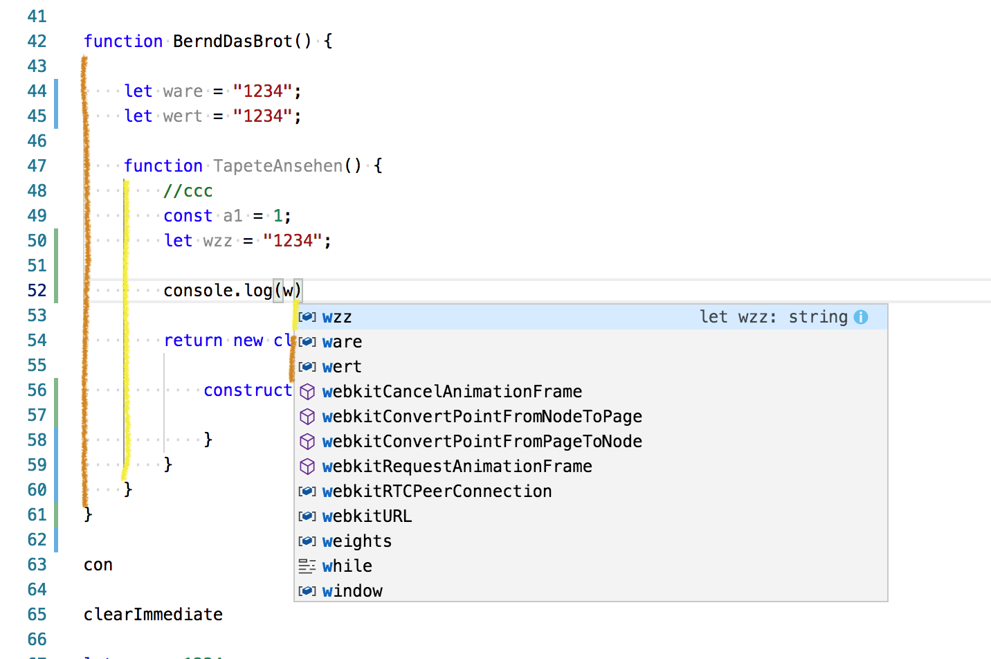 Context-aware intellisense · Issue #32170 · microsoft/vscode · GitHub