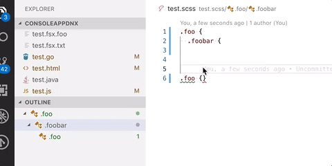 Flashing red status on the Outline view · Issue #69406 · microsoft ...