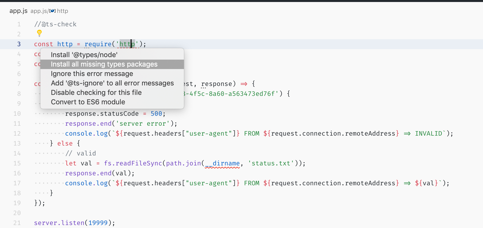 Typings installer fails silent · Issue #32084 · microsoft/TypeScript ...
