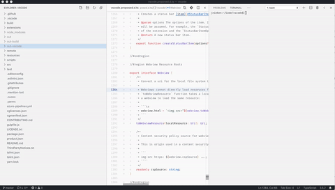 Editor area resized to 0px · Issue #78154 · microsoft/vscode · GitHub