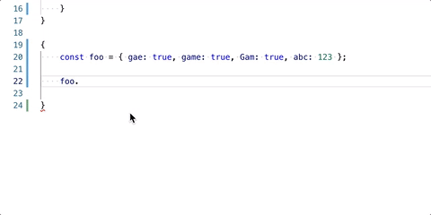 `"editor.suggestSelection": "recentlyUsed"` should be a little more ...