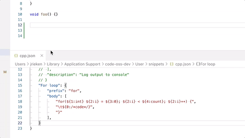 Multiple cursor backspace affect only one line when using snippets · Issue #78812 · microsoft ...