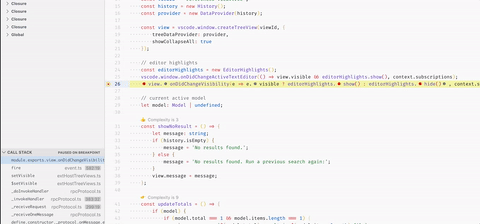 Active inline breakpoint isn't highlighted · Issue #81718 · microsoft/vscode · GitHub