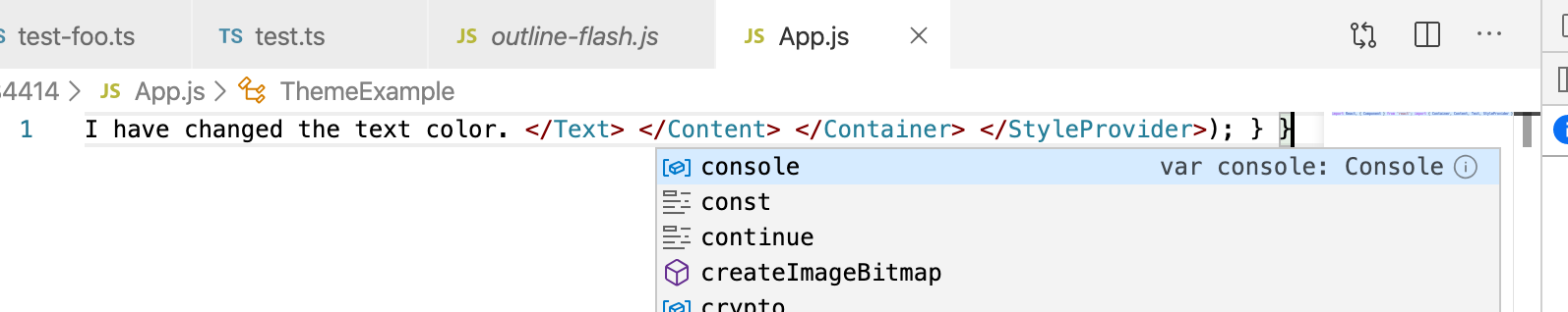 Suggestion and Go to definition not working · Issue #84413 · microsoft/vscode · GitHub