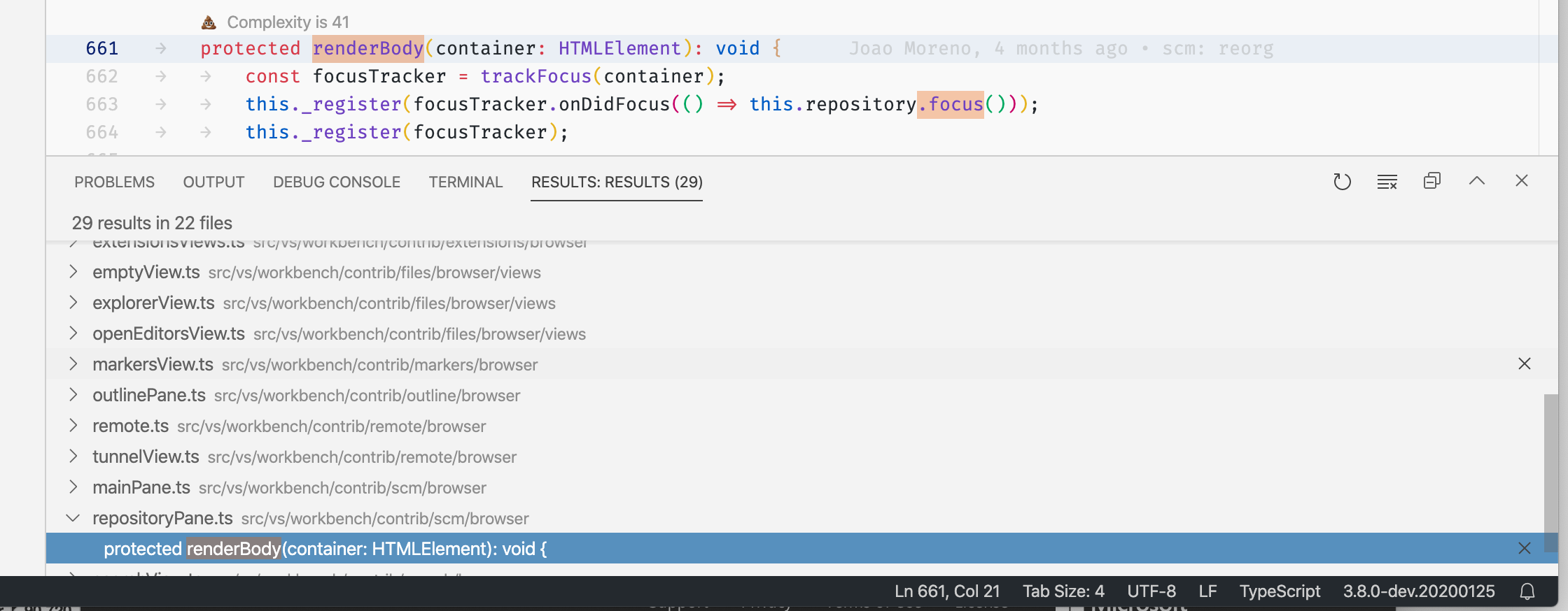 view message in panels wastes lots of space · Issue #89520 · microsoft ...