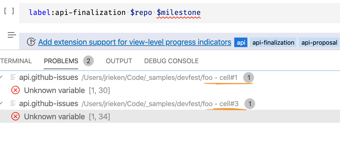 Label formatter and suffixes · Issue #93489 · microsoft/vscode · GitHub